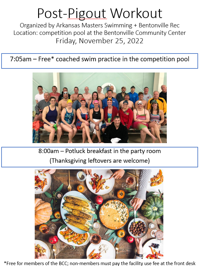 November 2022 Newsletter – Arkansas Masters Swimming